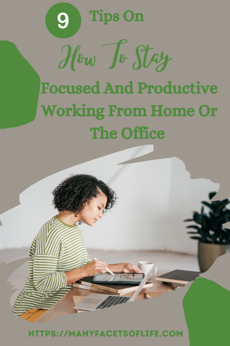 9 Tips On How To Stay Focused, Productive Working From Home